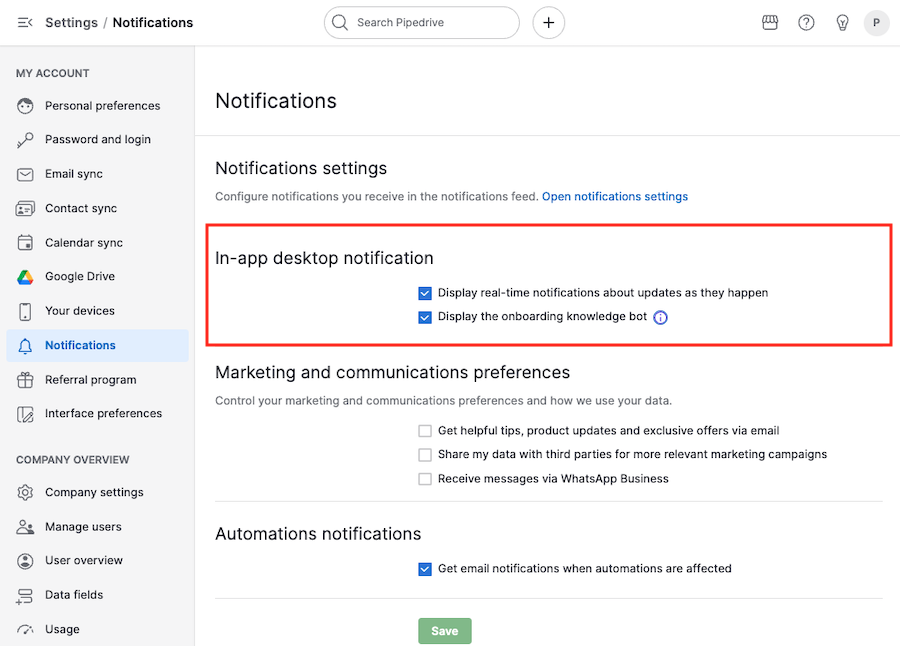 Followers - Knowledge Base | Pipedrive